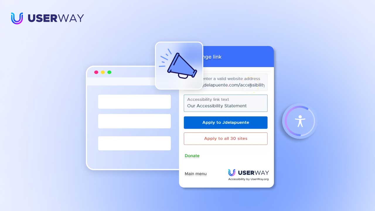 UserWay Accessibility Statement: A Quick Update Tutorial